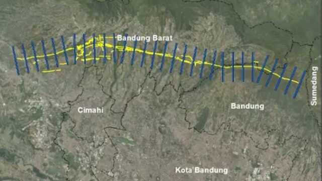 Sesar Lokal Patahan Lembang Membentang Sepanjang 29 Km, Ini Daerah ...