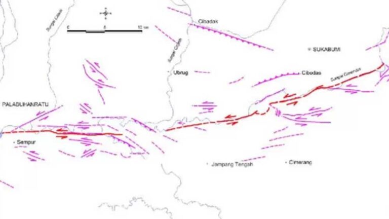 Sesar Sumedang dan Sesar Cimandiri, Sesar Tertua dan Terbaru Beririsan ...